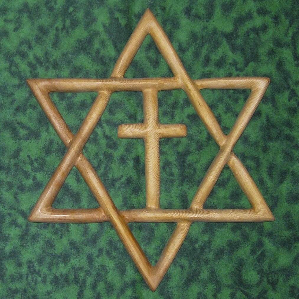 Messianic Star Jewish-Christian Families-Star of David | Etsy