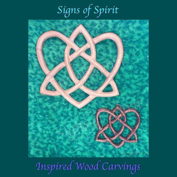 Trinity Heart - Etsy