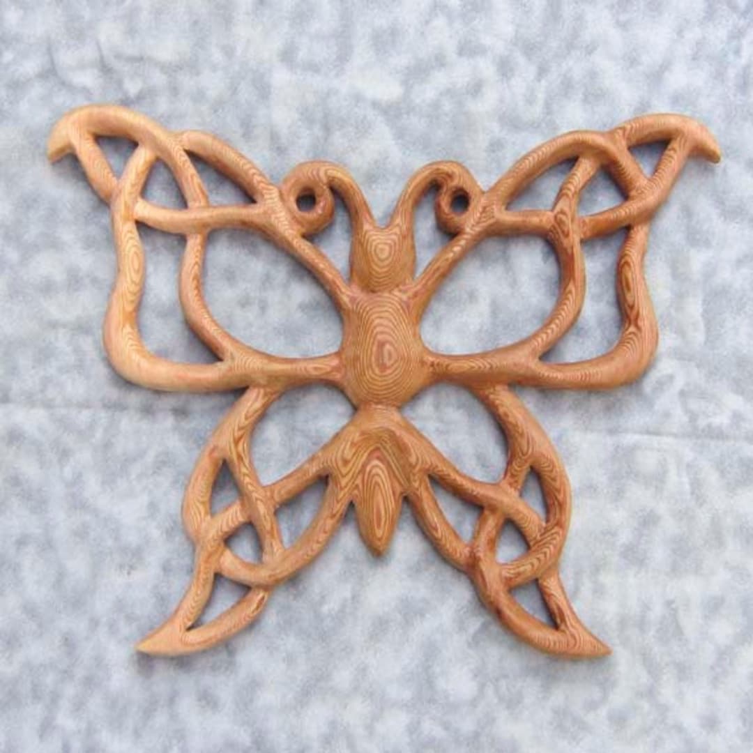Celtic Butterfly Knot of Metamorphosis-life Transition Symbol ...