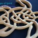 Celtic Turtle Wood Carving - Symbol of Wisdom, Protection, Innocence ...