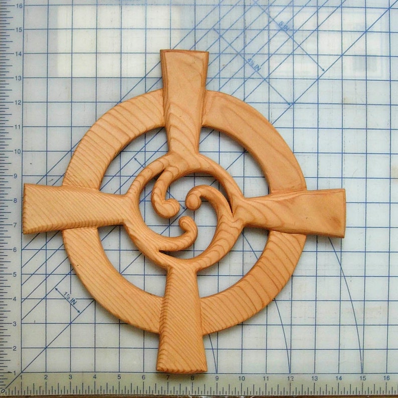 Celtic Wheel Cross Straight Arm Variation-triskelion-eternal - Etsy