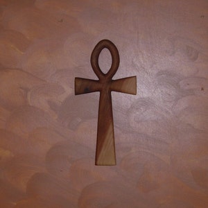 Ankh Wood Carved Art Egyptian Home Decor Meaning Eternal Life Ancient ...