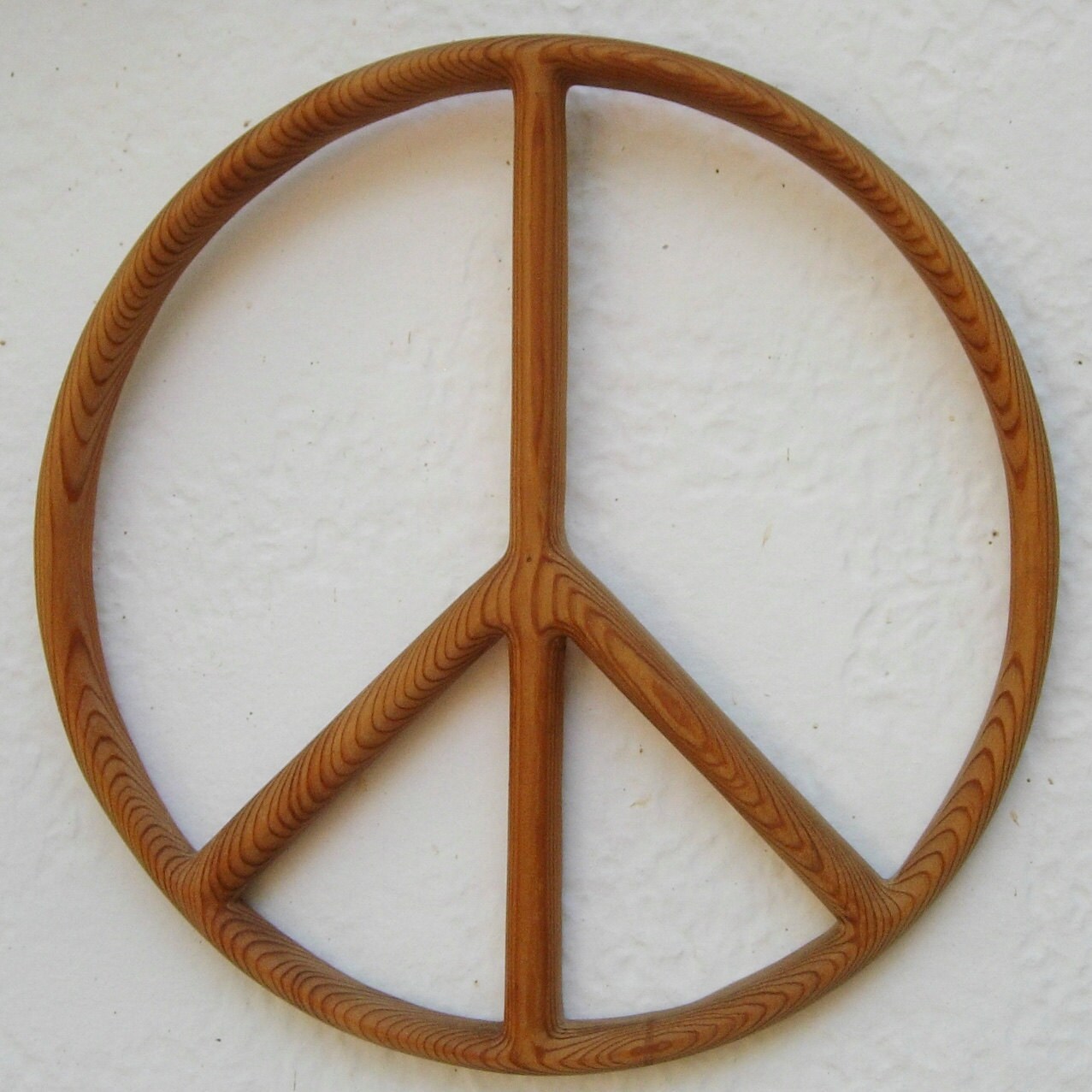 Peace Sign-wood Carved Peace Symbol-peace Movement Peace Art | Etsy
