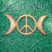 Triple Moon Peace Symbol-celtic Goddess-wiccan Pagan Peace Sign Wall ...