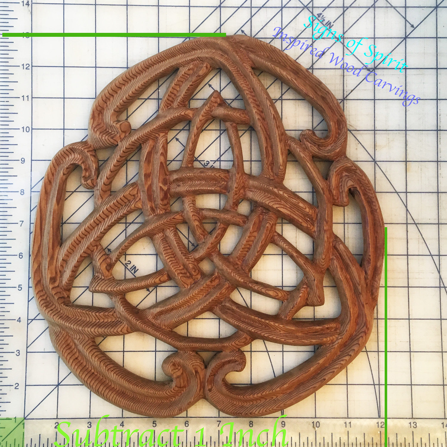 Celtic Peace Knot Peace and Unity of Heart Mind and Spirit - Etsy