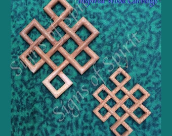 Couples Cross Wood Carved Interlocking Crosses for Wedding - Etsy