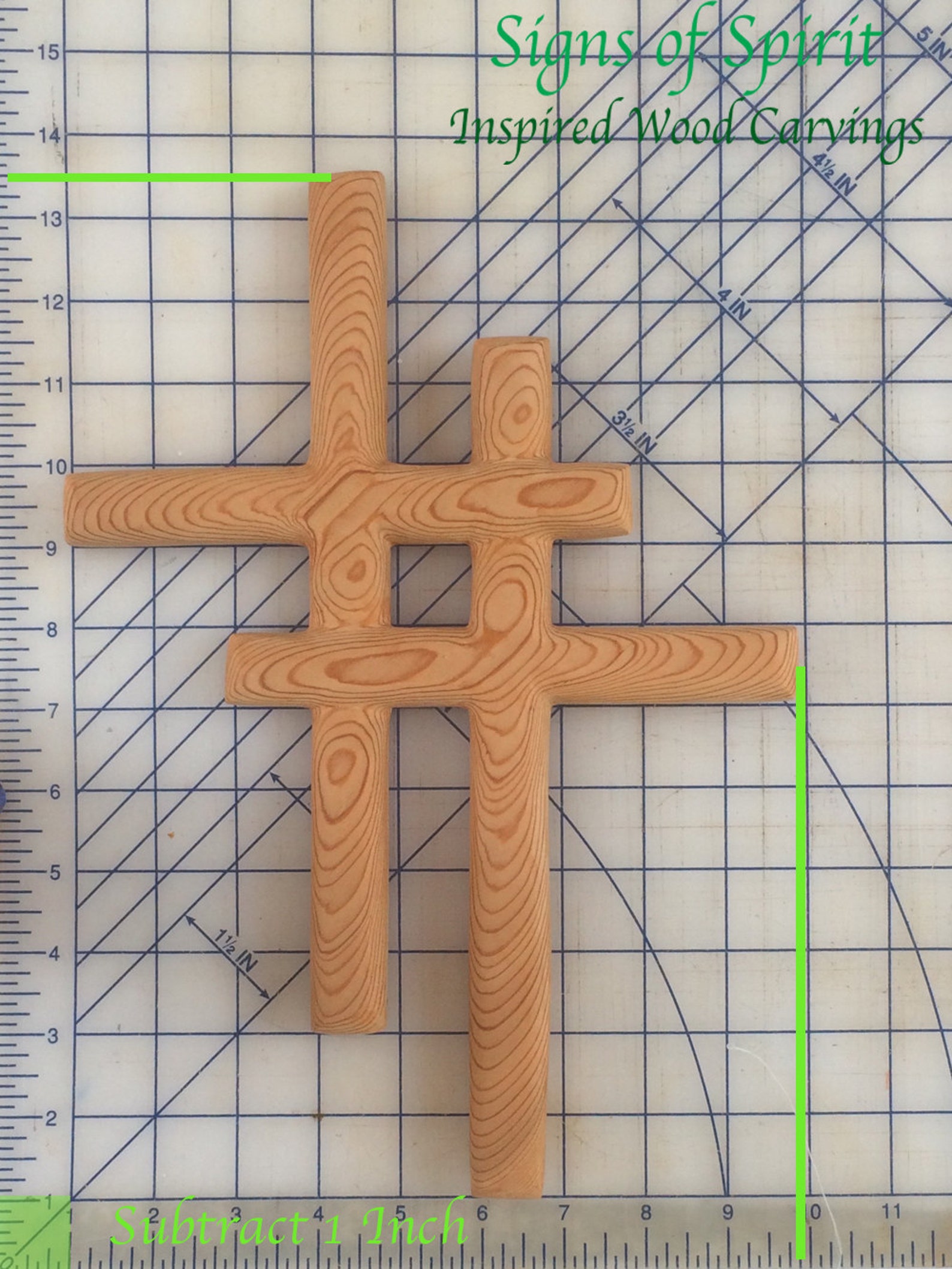 Couples Cross Wood Carved Interlocking Crosses for Wedding - Etsy
