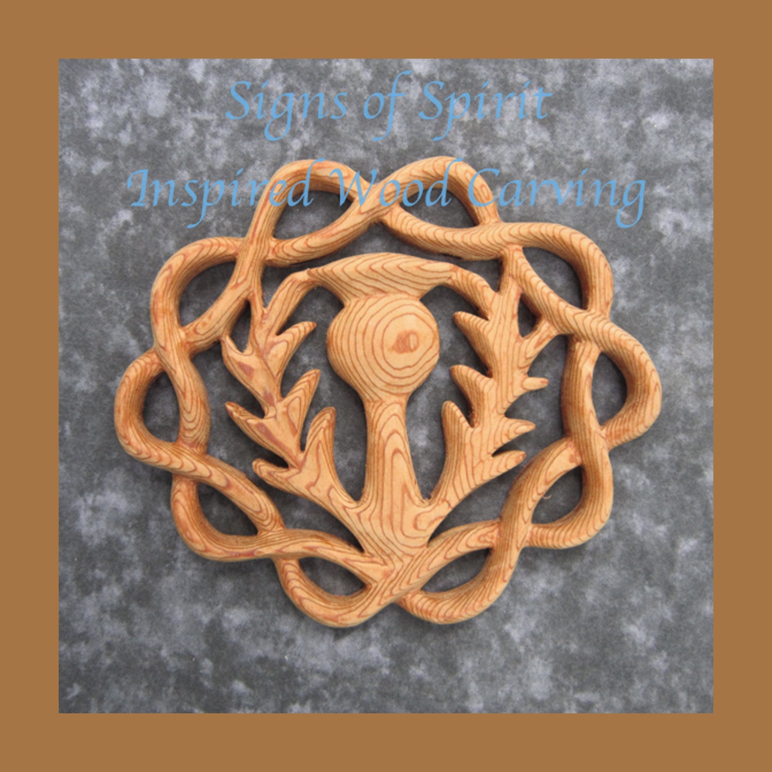 Scottish Thistle in Celtic Knot Braid Wood Carving Emblem of Scotland ...