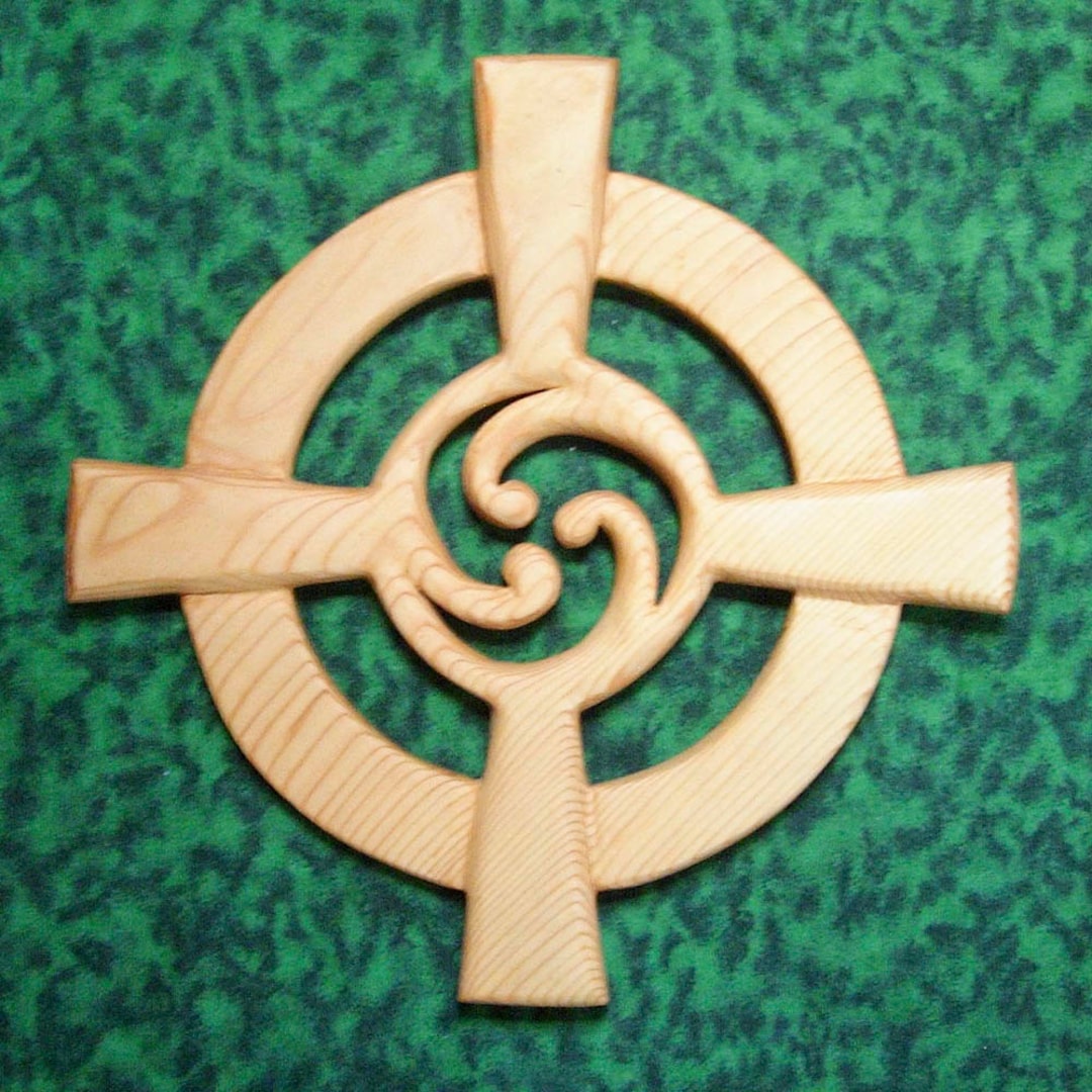 Celtic Wheel Cross Straight Arm Variation-triskelion-eternal ...
