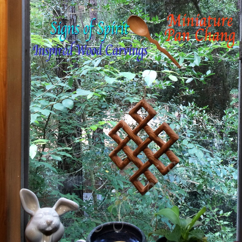 Pan Chang Knot Wood Carving Tibetan Buddhism Endless Knot | Etsy