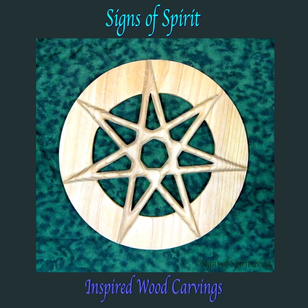 Seven Pointed Star - Etsy