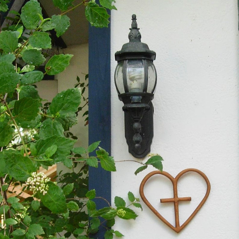 Cross Your Heart-christian Cross and Heart-heart Shaped Wood Carving - Etsy