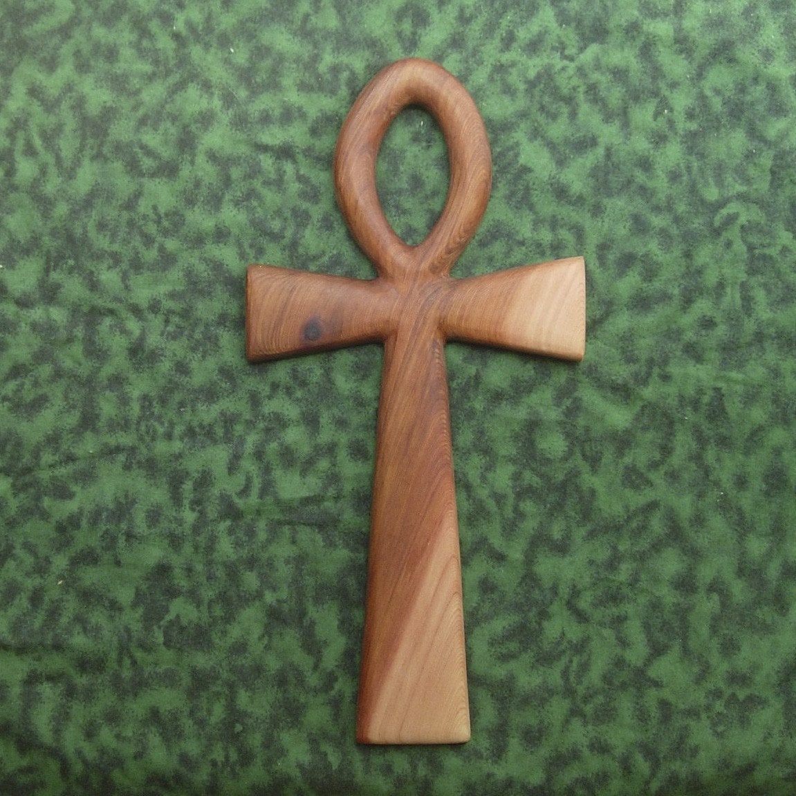 Ankh Wood Carved Art Egyptian Home Decor Meaning Eternal Life Ancient ...