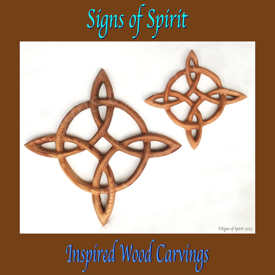 Compass Rose, a Celtic Knot of Journey and Return-sailor Knot Wood ...