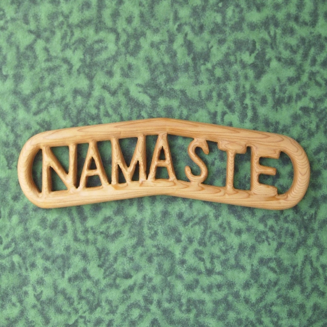 Namaste Yoga Salutation Divine Within Traditional Sanskrit Greeting ...
