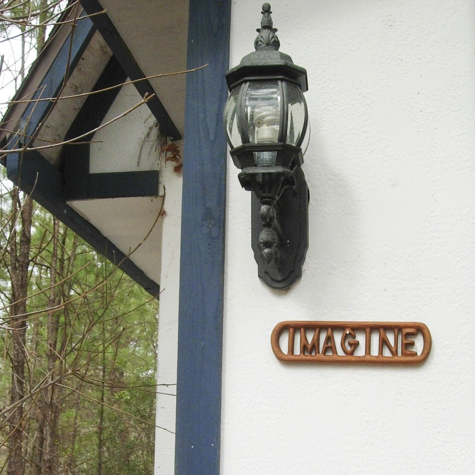 Imagine Wood Carving, Musical Peace Quote Wall Hanging, Inspirational ...