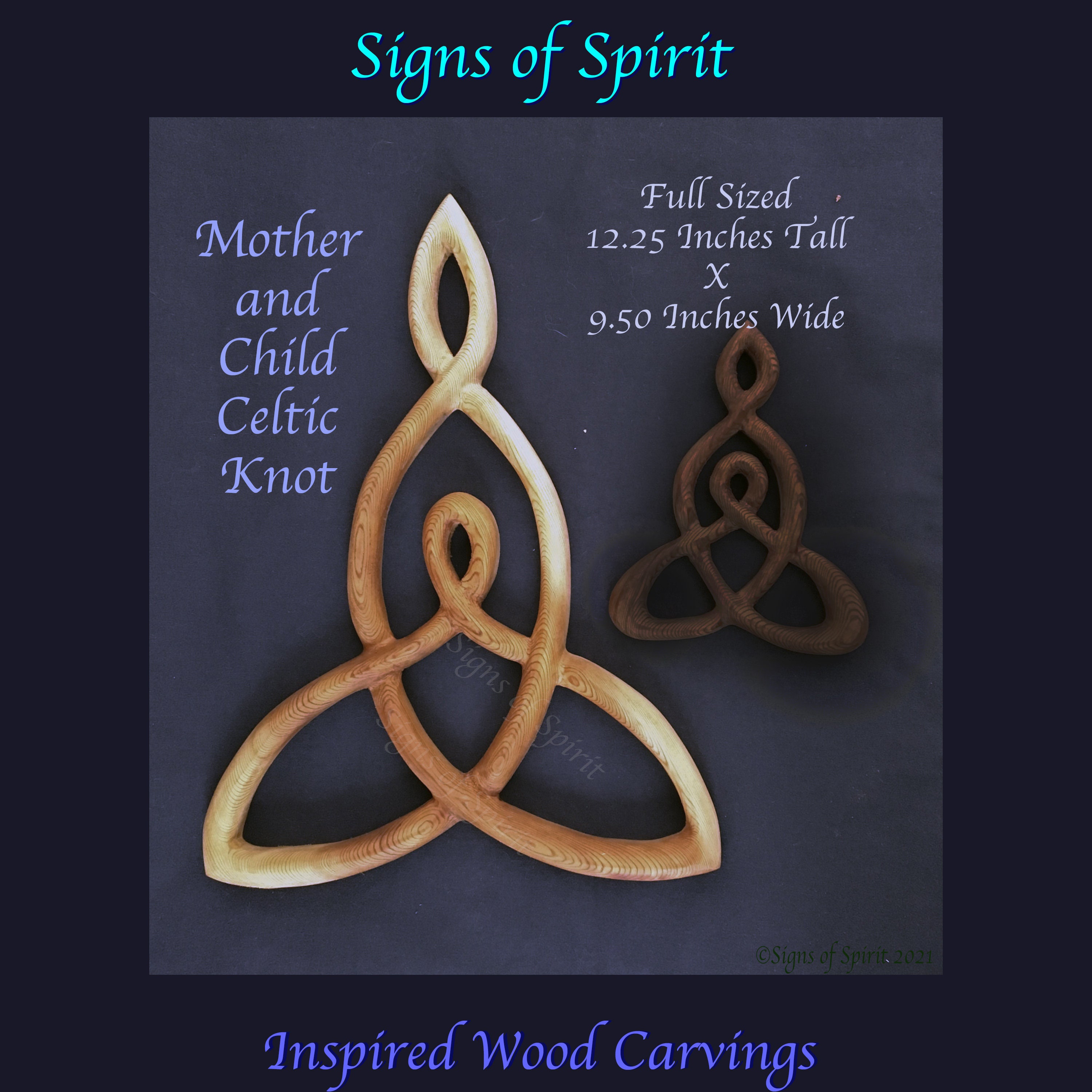 Celtic Mother And Child Symbol