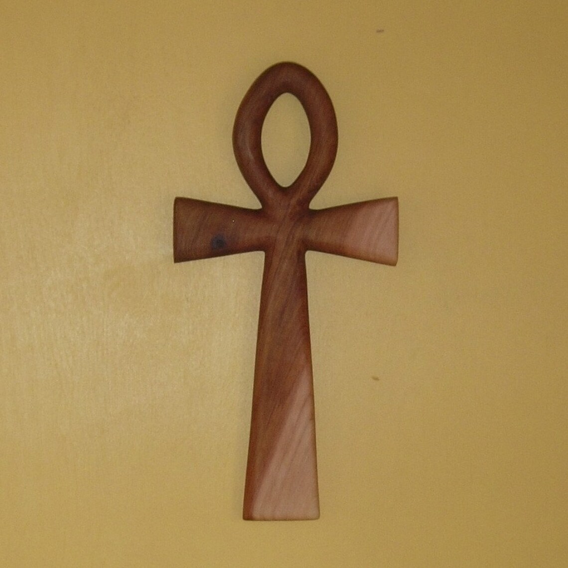 Ankh Wood Carved Art Egyptian Home Decor Meaning Eternal Life Ancient ...