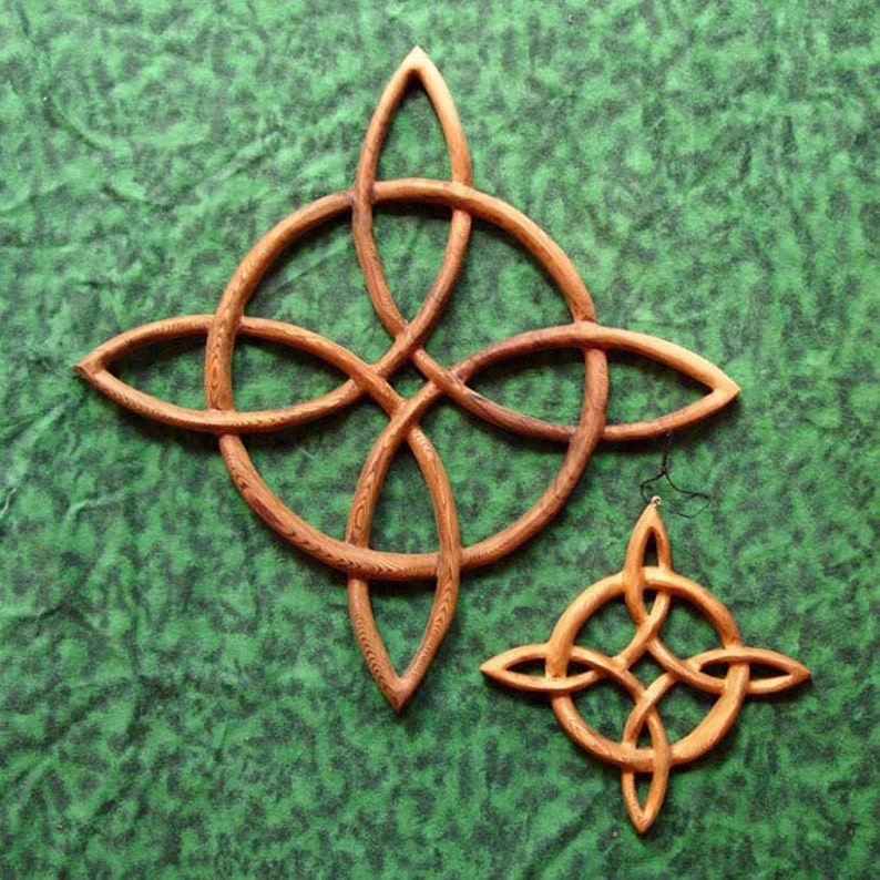 Miniature Compass Rose-celtic Knot of Journey and - Etsy
