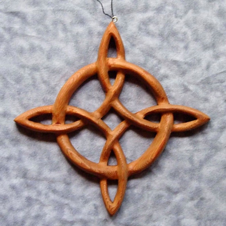 Miniature Compass Rose-celtic Knot of Journey and - Etsy