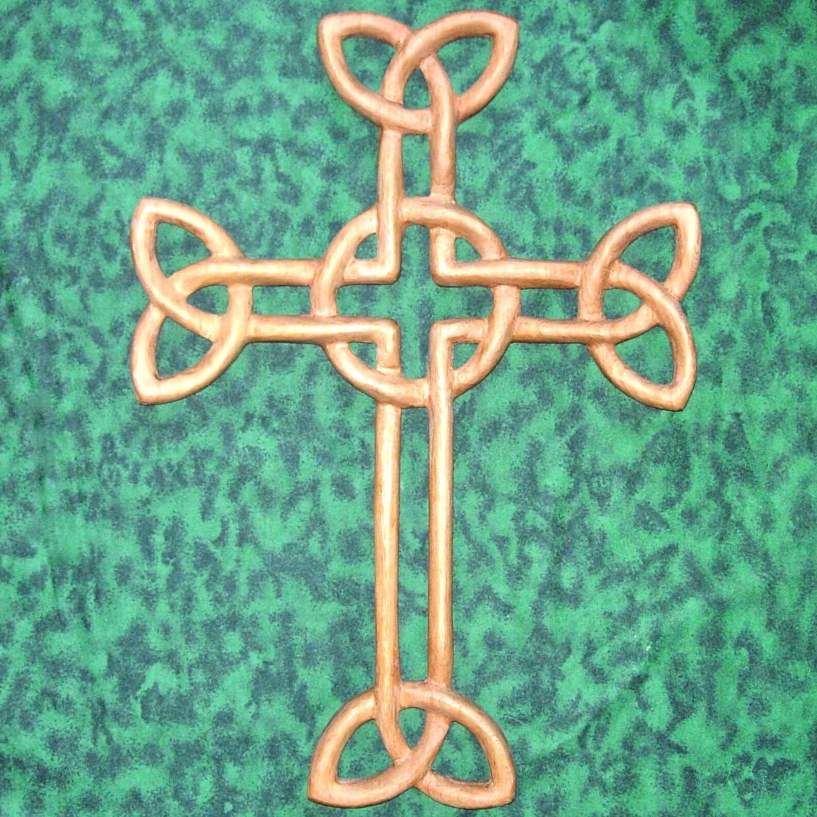 Celtic Christian Cross of Daniel Wall Hanging Irish Trinity Knot Wood ...