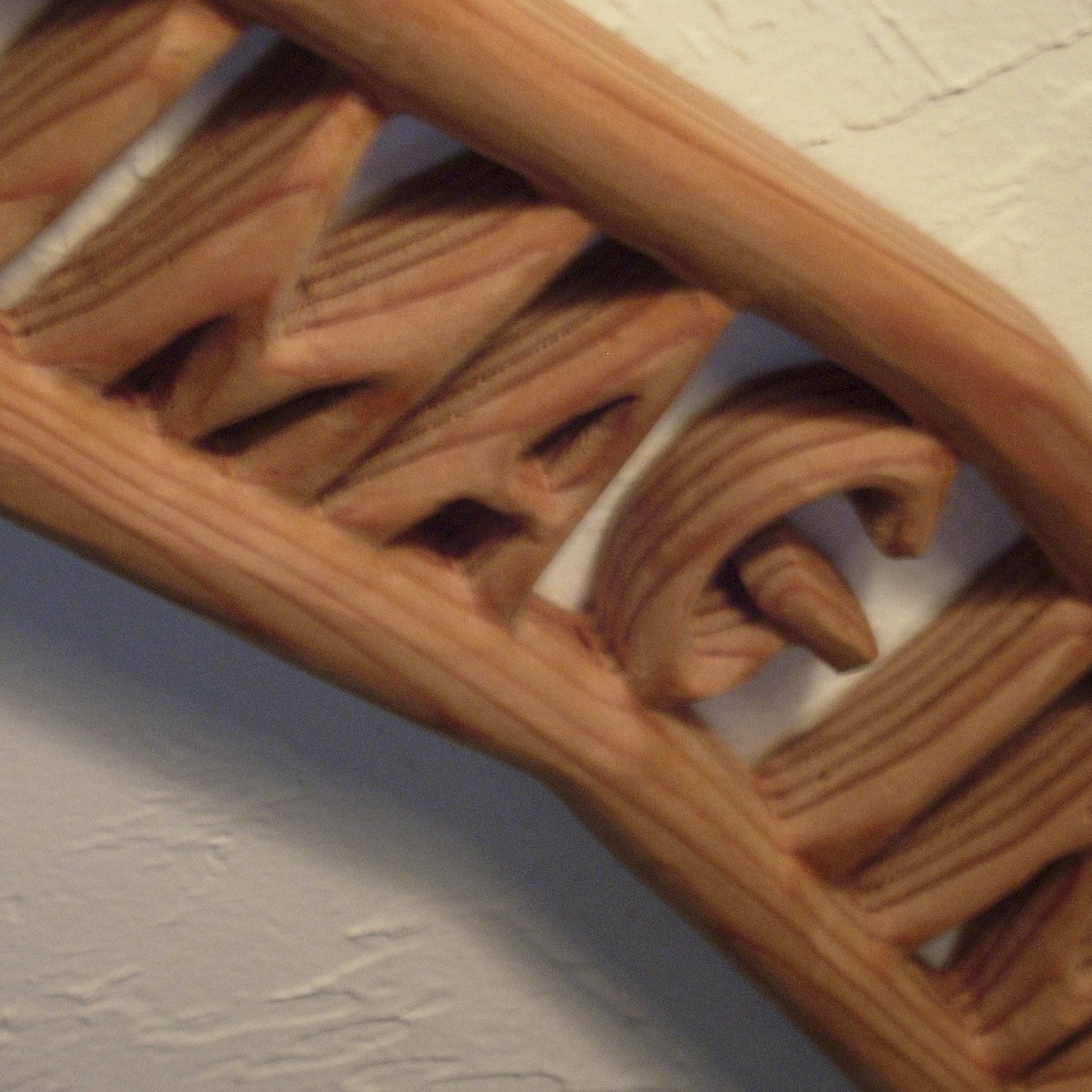 Imagine Wood Carving, Musical Peace Quote Wall Hanging, Inspirational ...