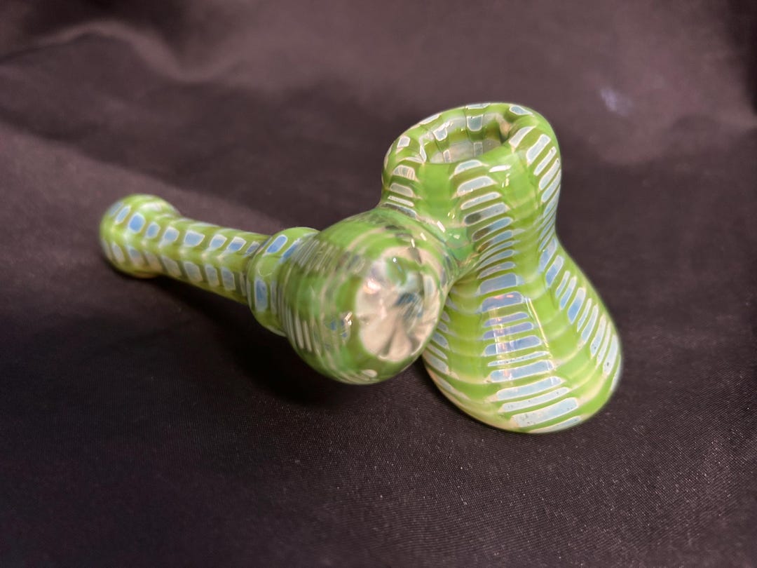 Green Dry Side-car Glass Pipe - Etsy