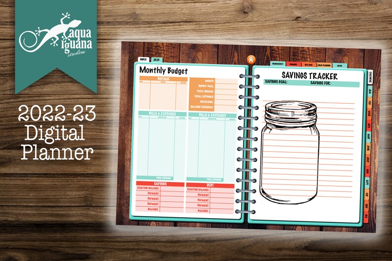 2022-2023 Digital Planner Goodnotes Planner Dated Weekly Planner ...