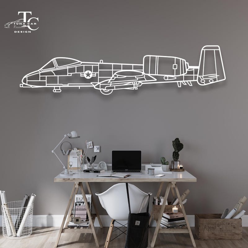 A10 Silhouette - Etsy