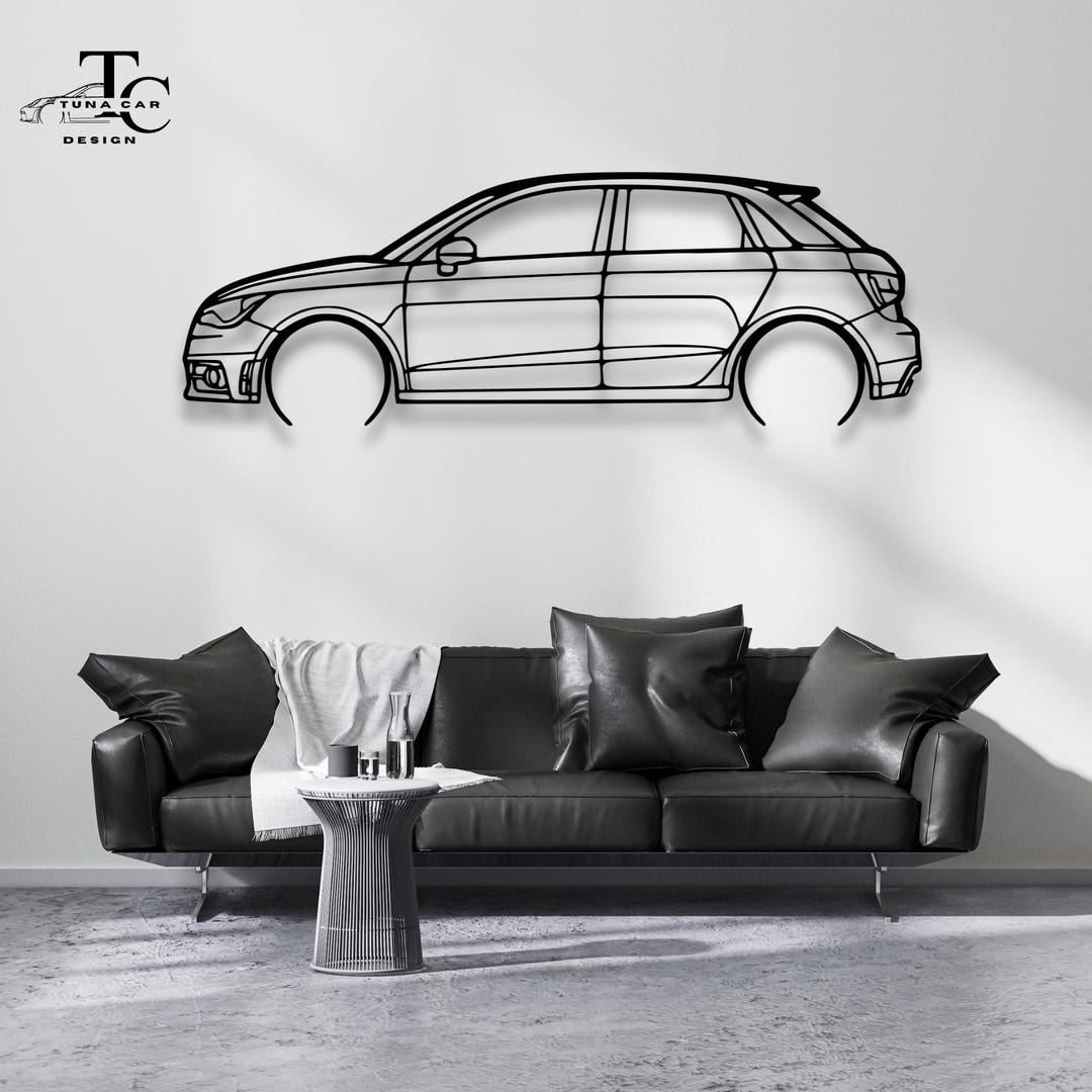 A1 Metal Car Wall Art | Metal Car Wall Decor | Gift for Car Lovers ...