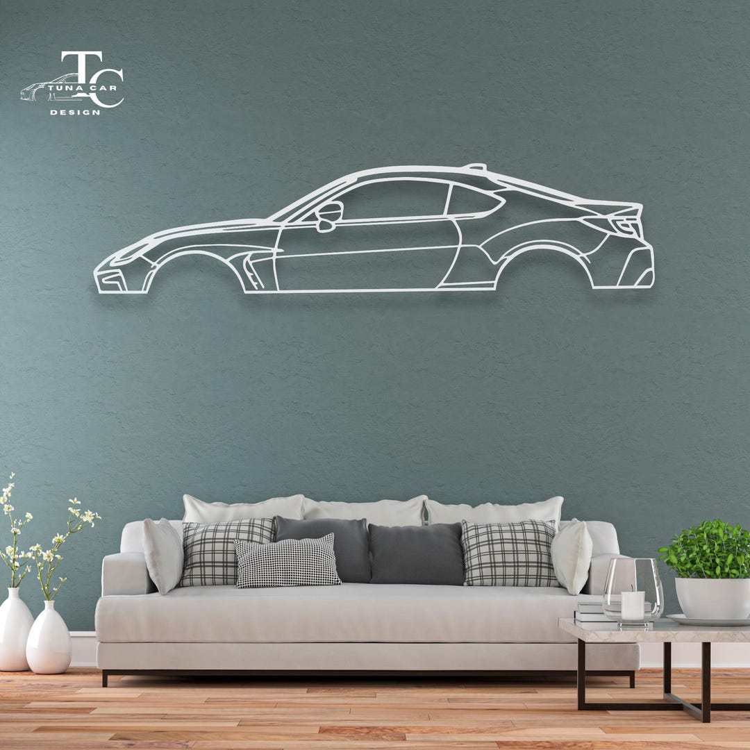 GR86 Metal Car Wall Art | Metal Car Wall Decor |gift for Car Lovers ...