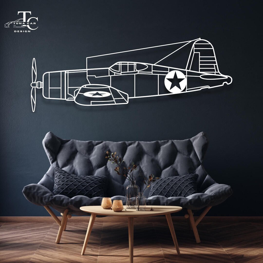 Airplane Metal Wall Art, Pilot Gift for Men, Aviation Wall Decor, Man ...