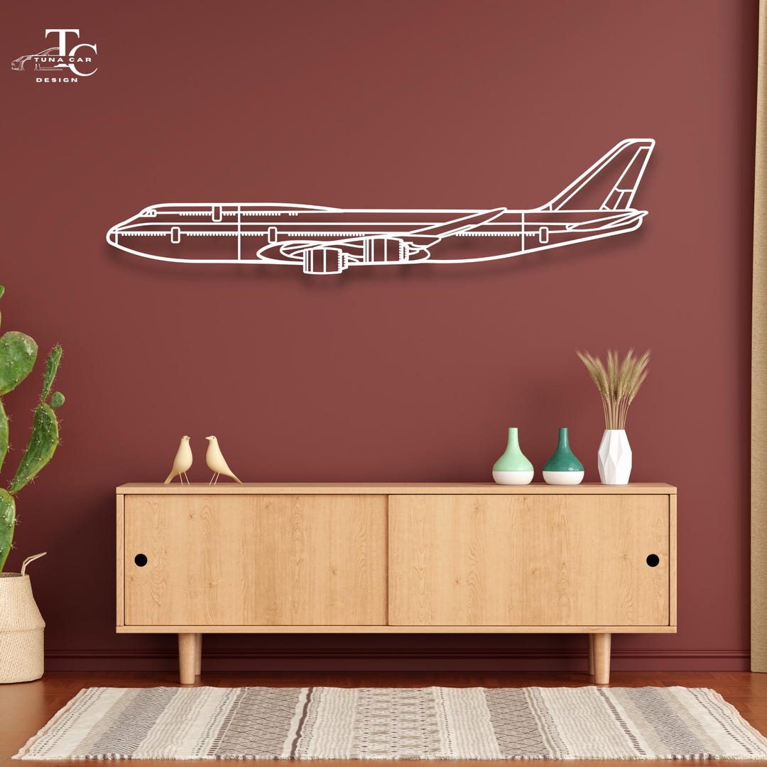 Airplane Metal Wall Art, Pilot Gift for Men, Aviation Wall Decor, Man ...