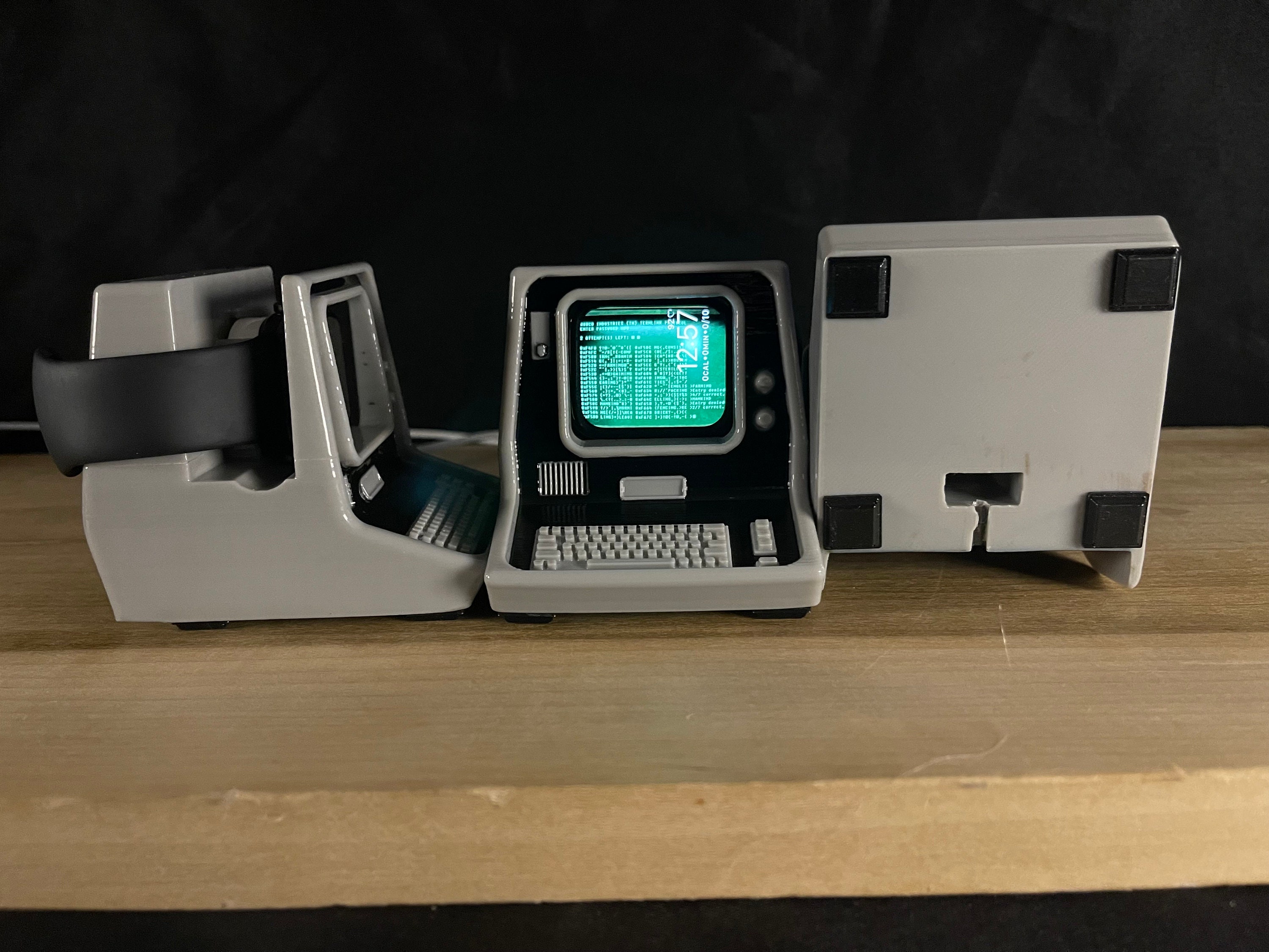 Fallout Inspired Robco Terminal Apple Watch Holder Charging Stand ...