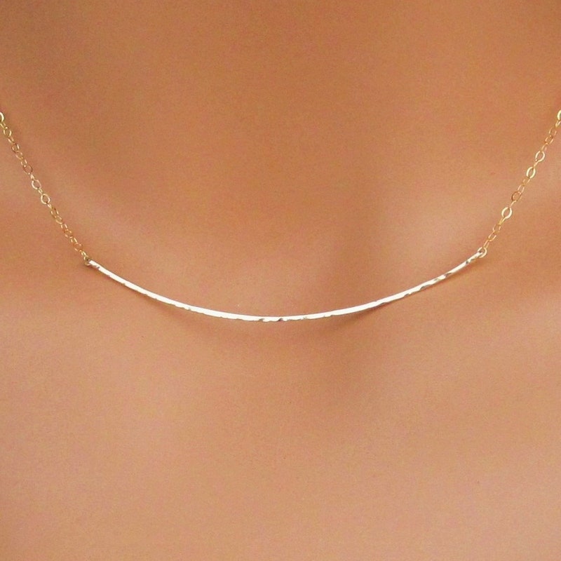 Curved Bar Chain - Etsy
