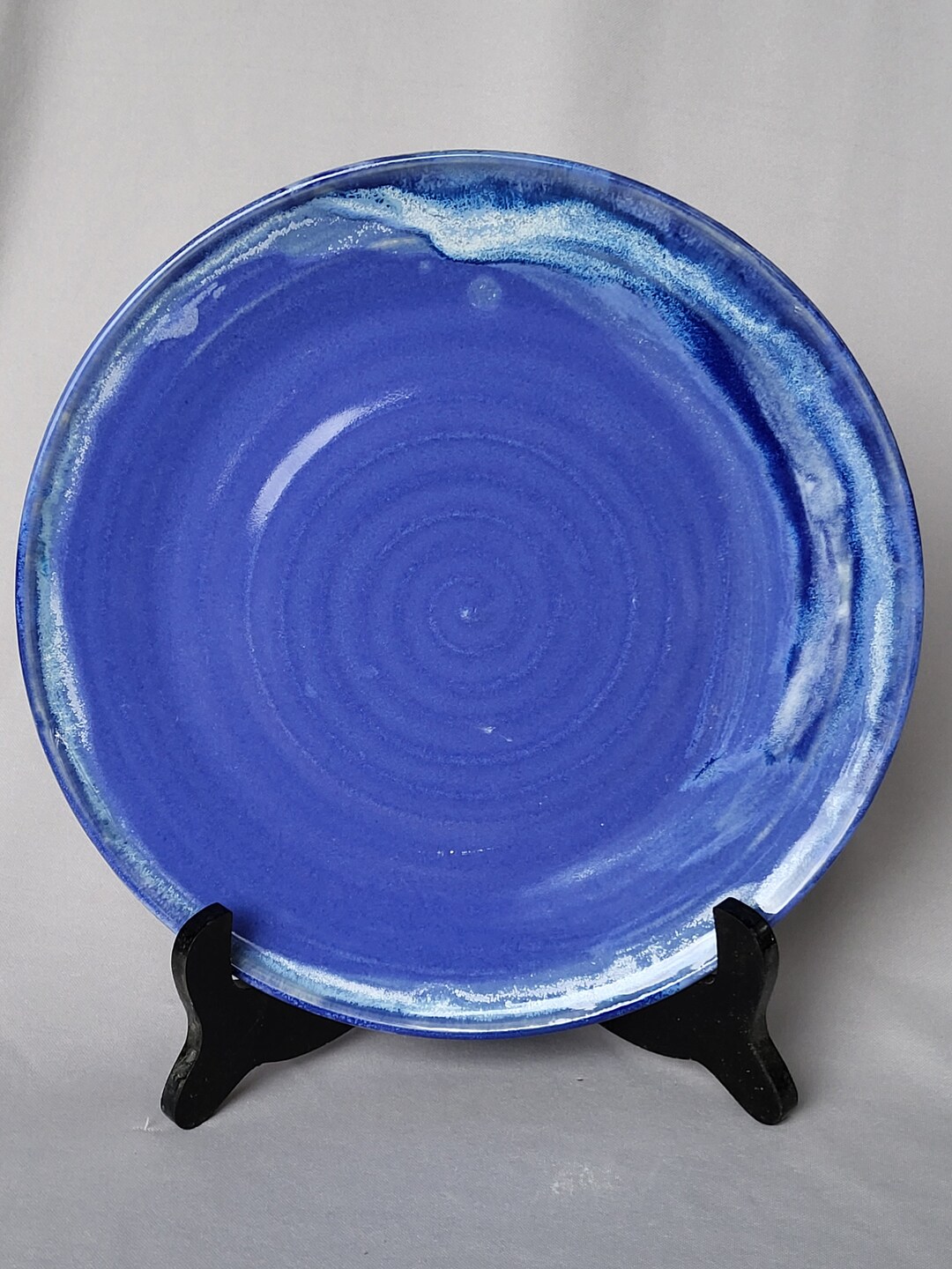 10 Ocean Wave Wheel Thrown Plate - Etsy