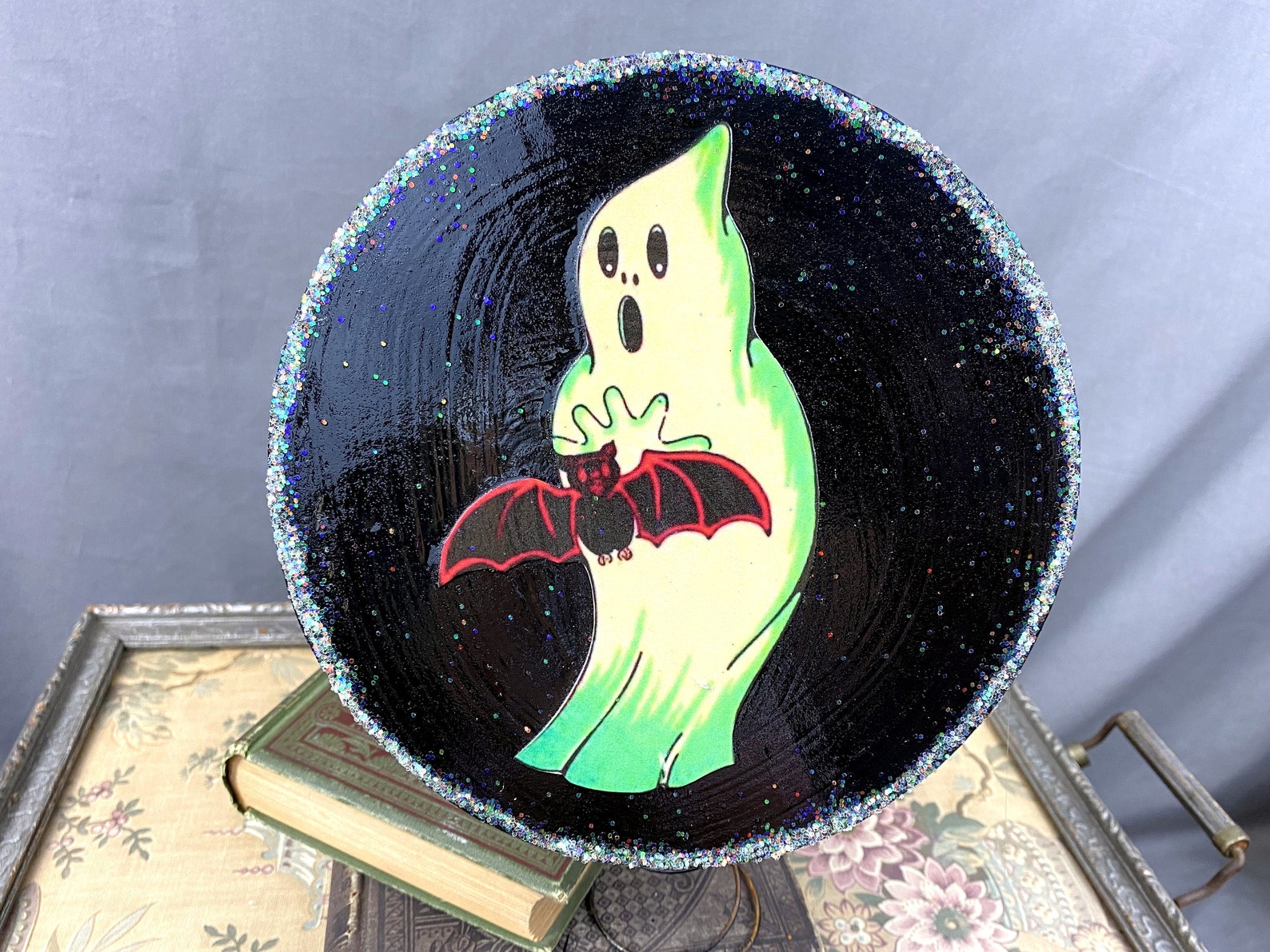 Halloween Tree Topper Vintage Halloween Spooky Ghost Topper - Etsy