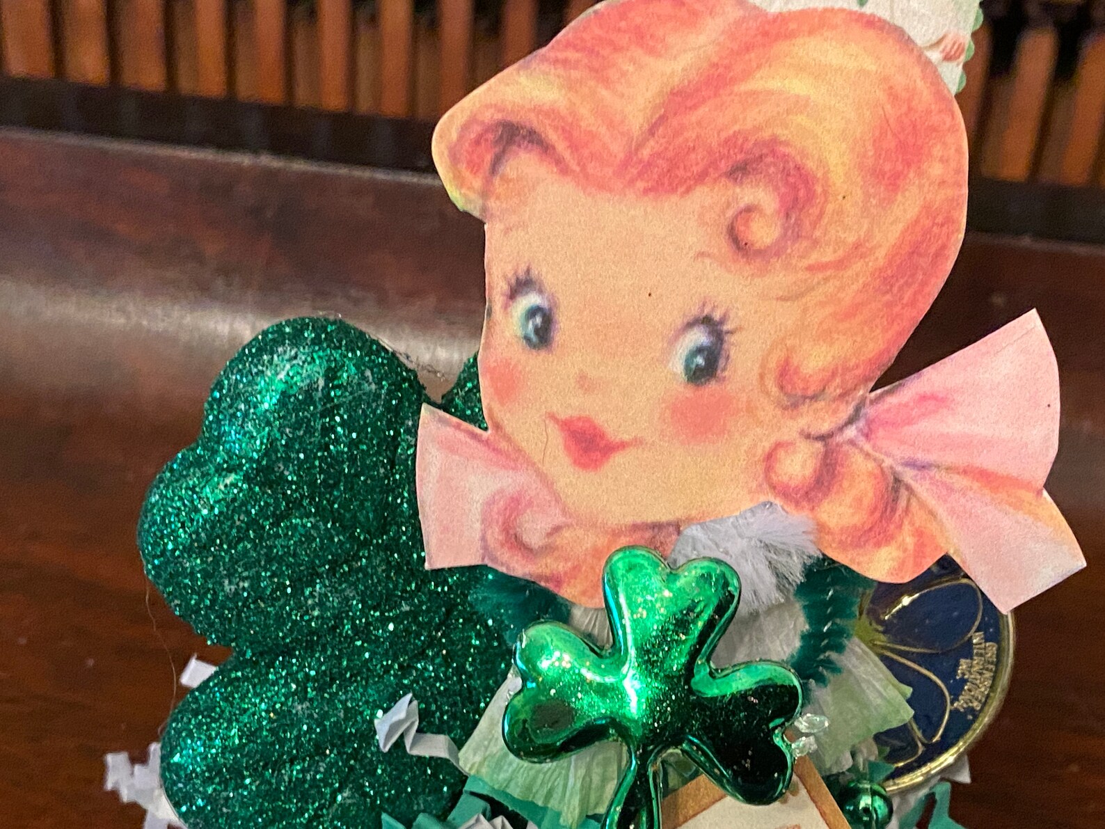 Vintage St Patricks Day Decor Retro St Patricks Day Shamrock - Etsy