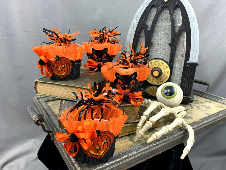 Vintage Halloween Nut Cup Retro Halloween Decor Classic - Etsy