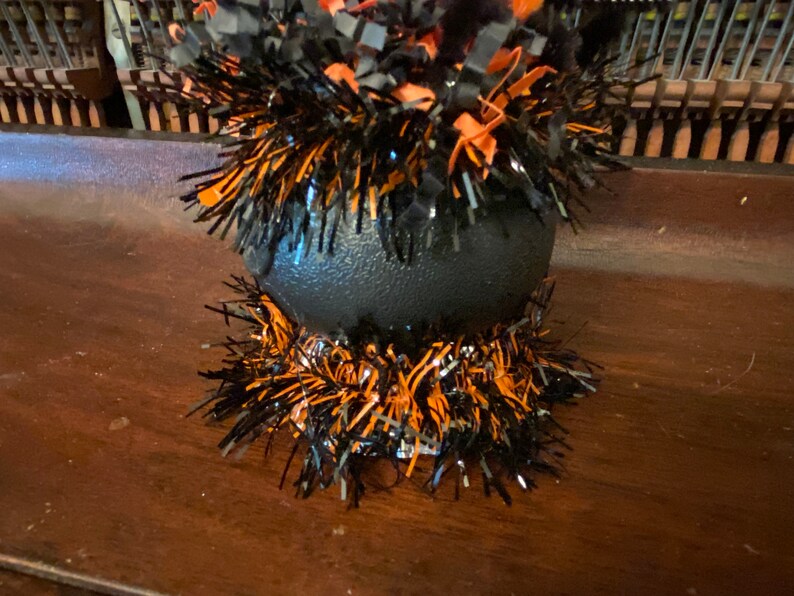 Vintage Halloween Decor Black Cat Jack O Lantern Handmade - Etsy