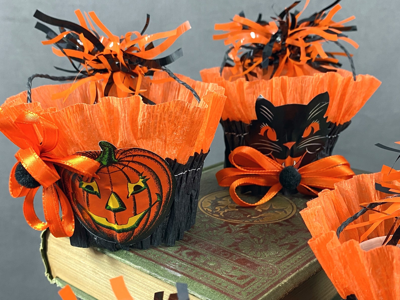 Vintage Halloween Nut Cup Retro Halloween Decor Classic - Etsy