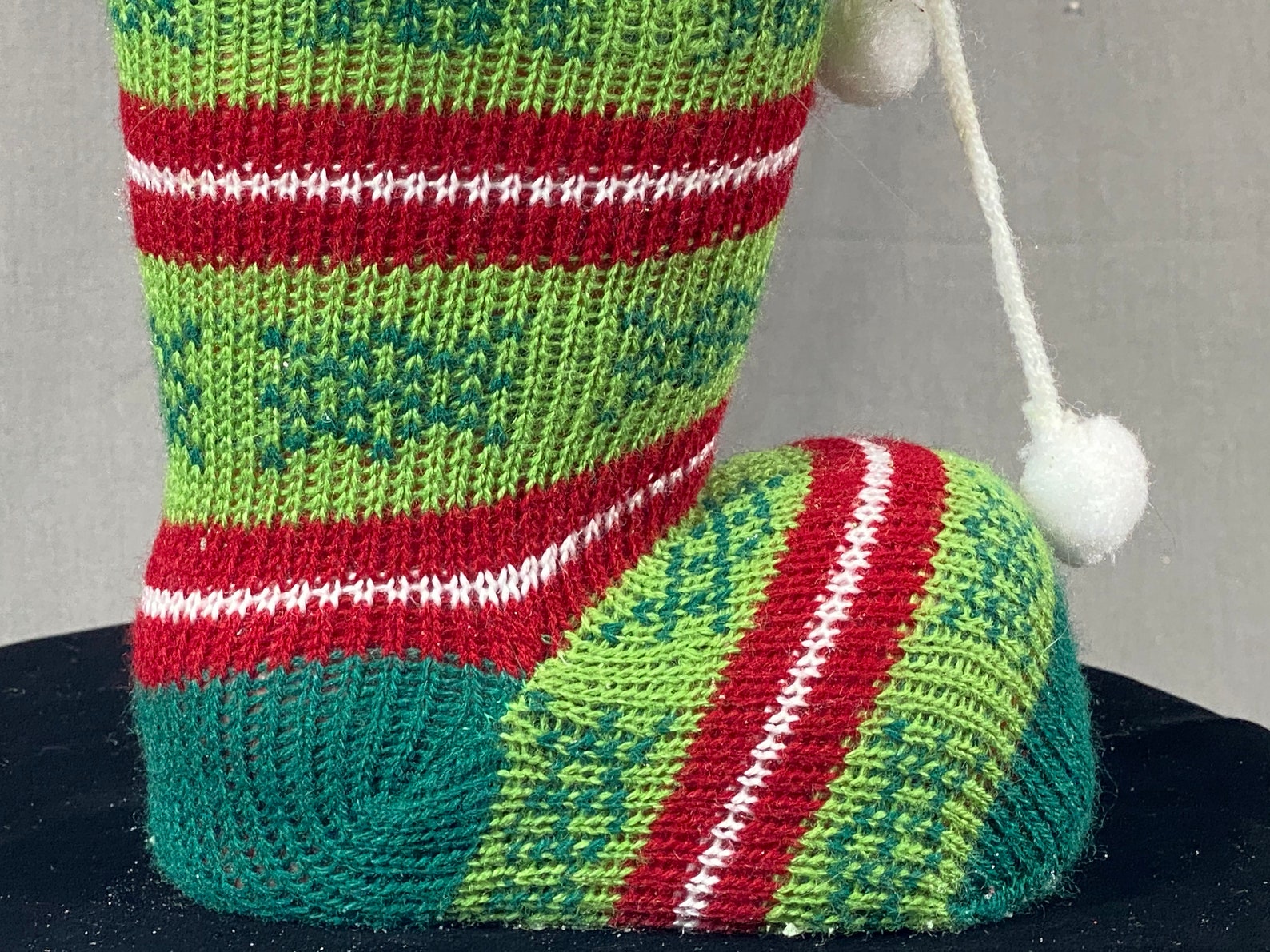Elf Boot Centerpiece Christmas Decor Retro Christmas | Etsy