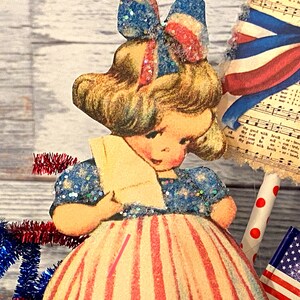 Vintage Americana Decor Retro 4th of July Happy Independence Day ...