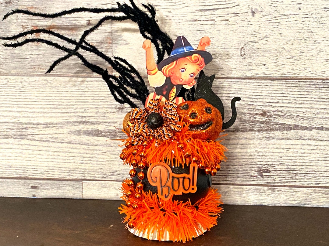 Retro Halloween Decor Spooky Halloween Decoration Vintage Halloween ...