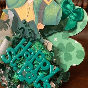 Retro St Patricks Day Boy Leprechaun Vintage St Patricks Day Decor MCM ...