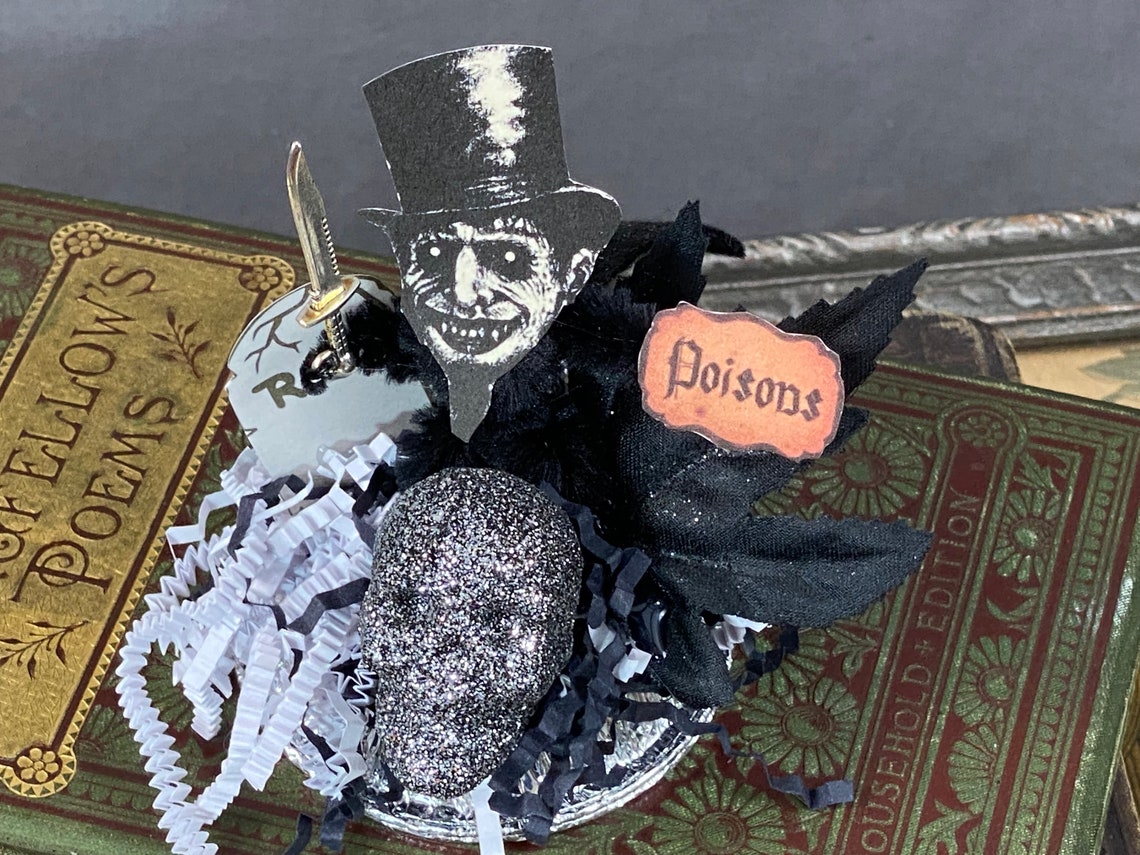 Retro Halloween Vintage Devil Decoration Vintage Halloween - Etsy