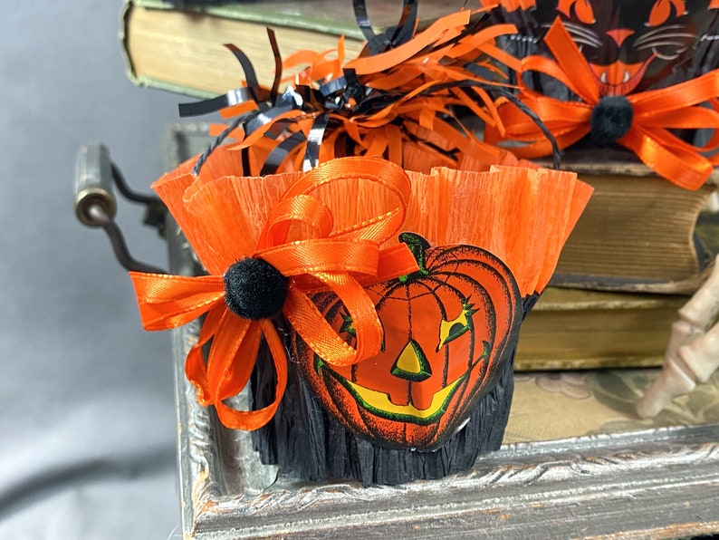 Vintage Halloween Nut Cup Retro Halloween Decor Classic - Etsy