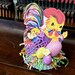 Vintage Easter Decor Retro Easter Decoration MCM Easter Chick Happy ...