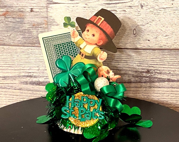 Retro St Patricks Day Decor Leprechaun Vintage St Patricks Day Tier ...