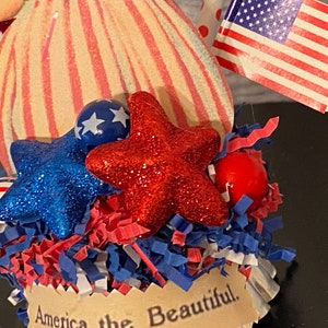 Vintage Americana Decor Retro 4th of July Happy Independence Day ...
